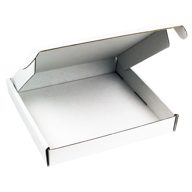 Kite White Cardboard Postal Boxes with Tuck-in-Flaps 260x245x43 mm ...